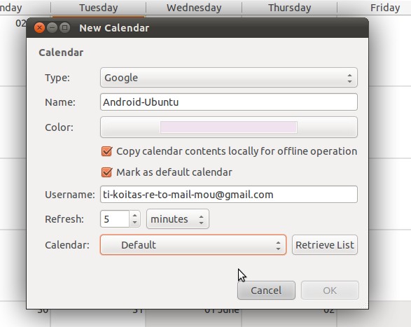 Συγχρονίστε το Google Calendar με Evolution Mail και Android – Cerebrux