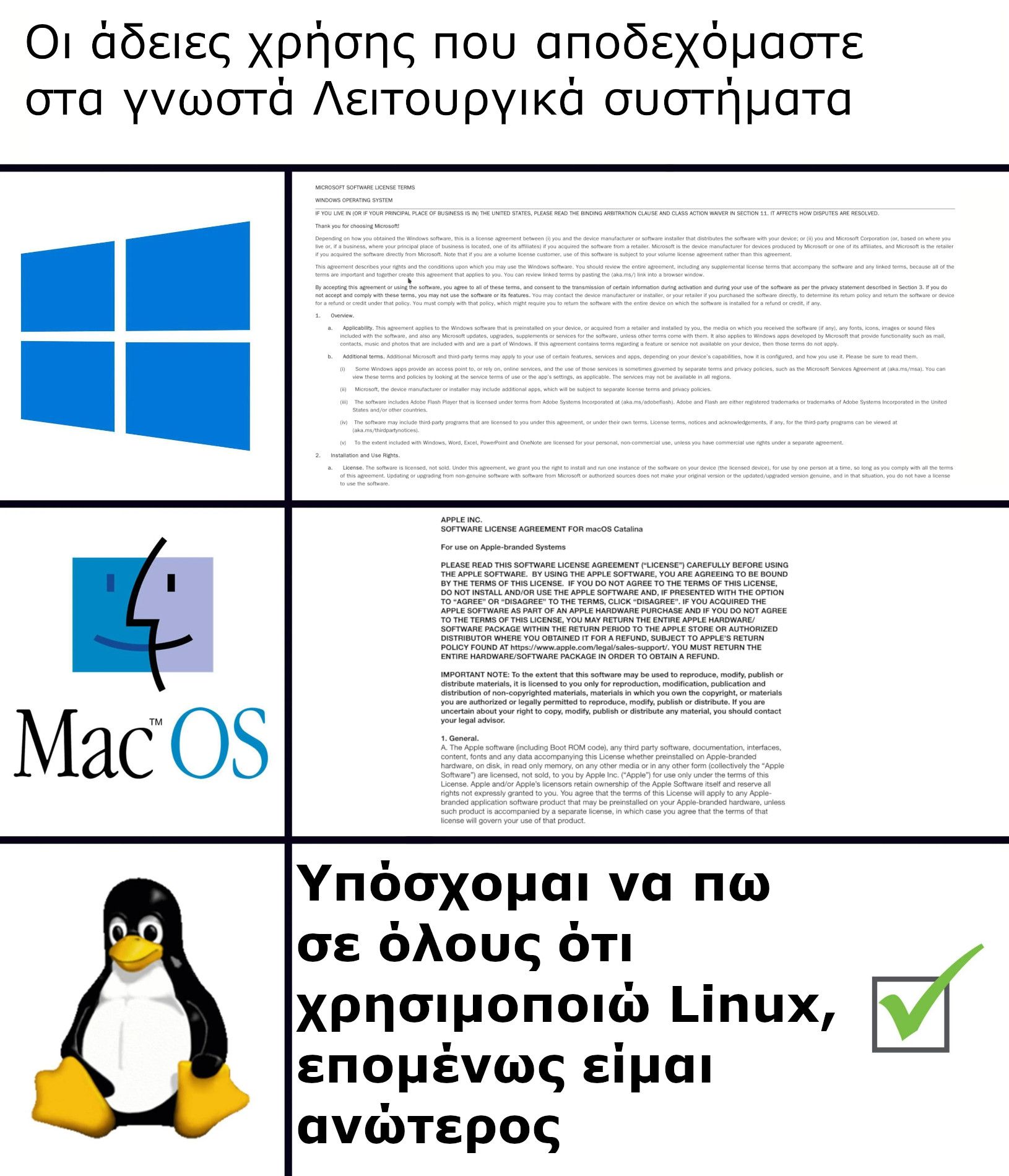Ποια είναι η συμφωνία στην άδεια χρήσης του Linux – Cerebrux